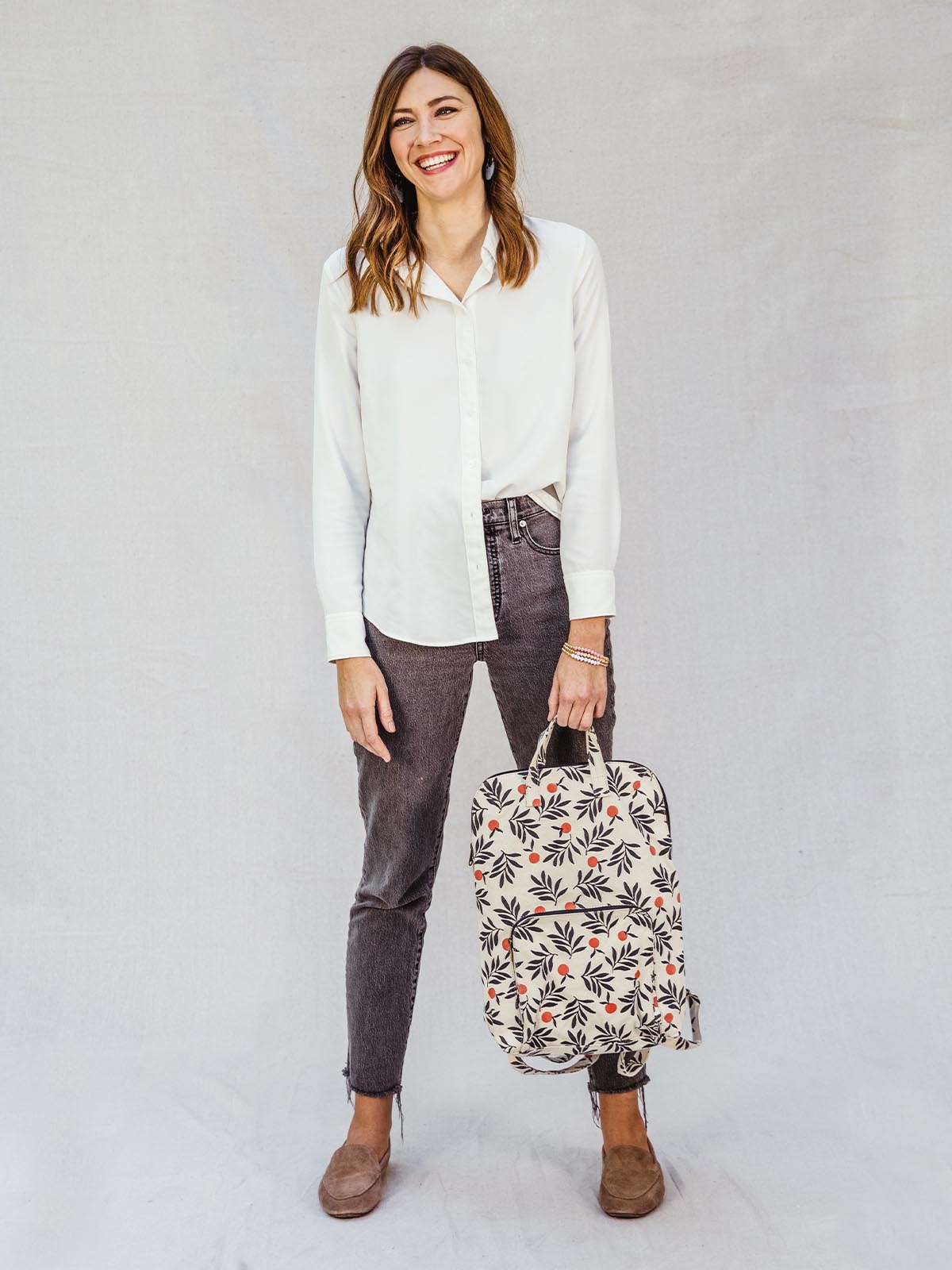 Laptop Backpack for Women in Berry Print | Joffa – Joffa Marketplace