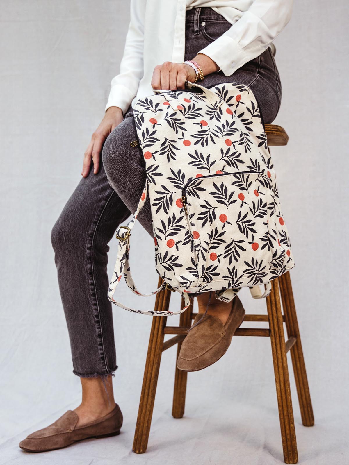 Laptop Backpack for Women in Berry Print | Joffa – Joffa Marketplace